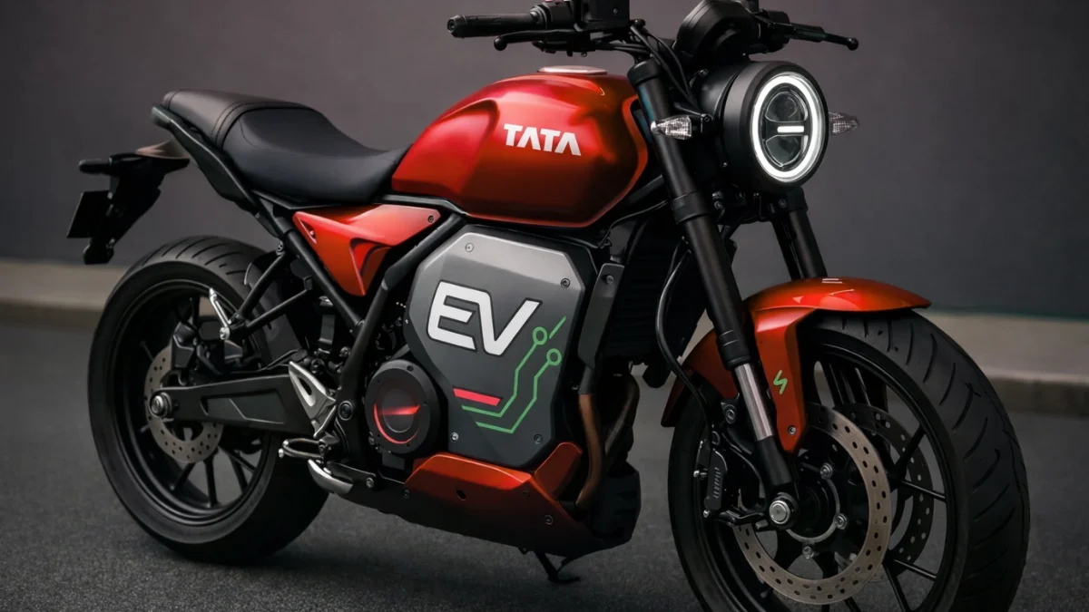 Tata Enters Two-Wheeler EV War — Tata Electric Bike Launched with 200Km Range, 80% in around 60 ...
